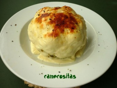 Coliflor con queso (Fussion Cook) .- Dieta - Recetariocanecositas