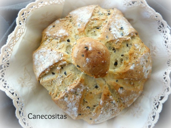 Pan rápido Griego en bolsa de asar con thermomix